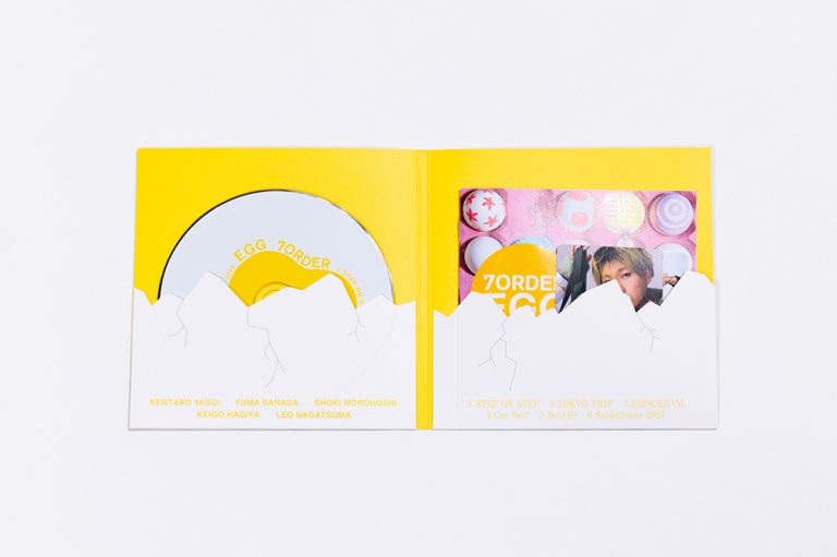 7ORDER Mini Album『EGG』jacket design – れもんらいふ